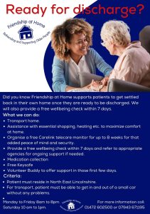 Hospital Discharge Support – Friendship at Home